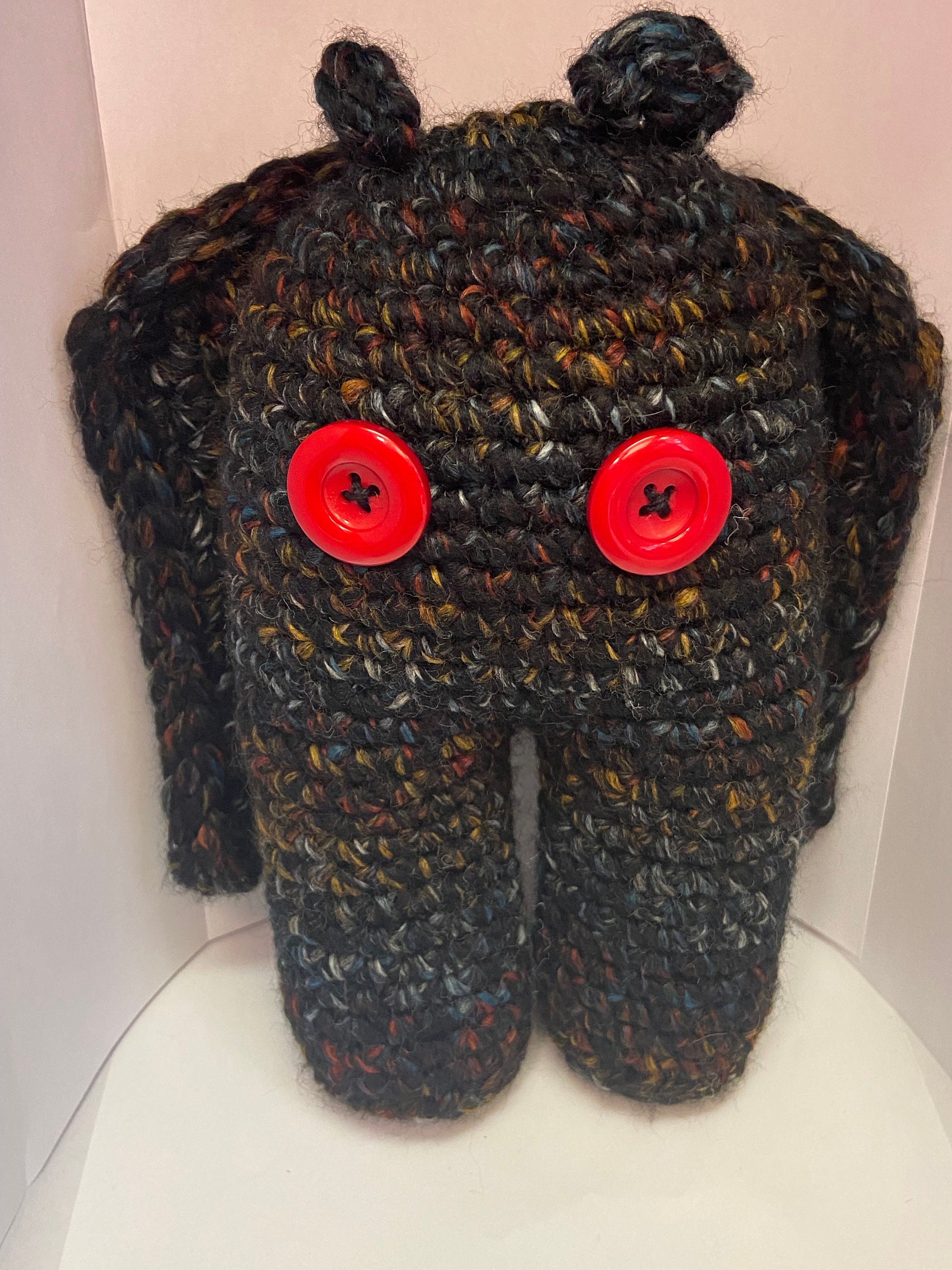 Mothman Cryptid Creature Plush Doll Designed and Crocheted by Luci ...