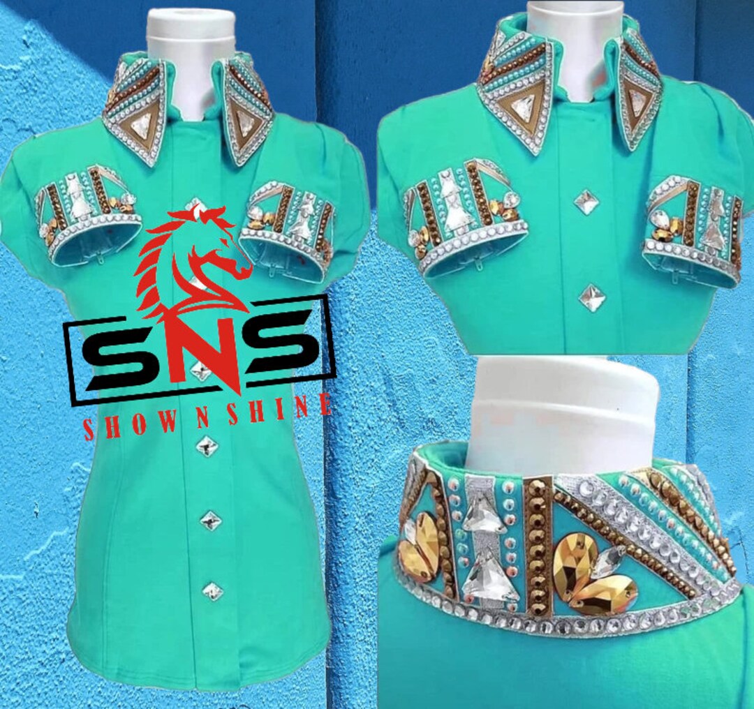 Western Women Rodeo Queen Showmaship Shirt - Etsy