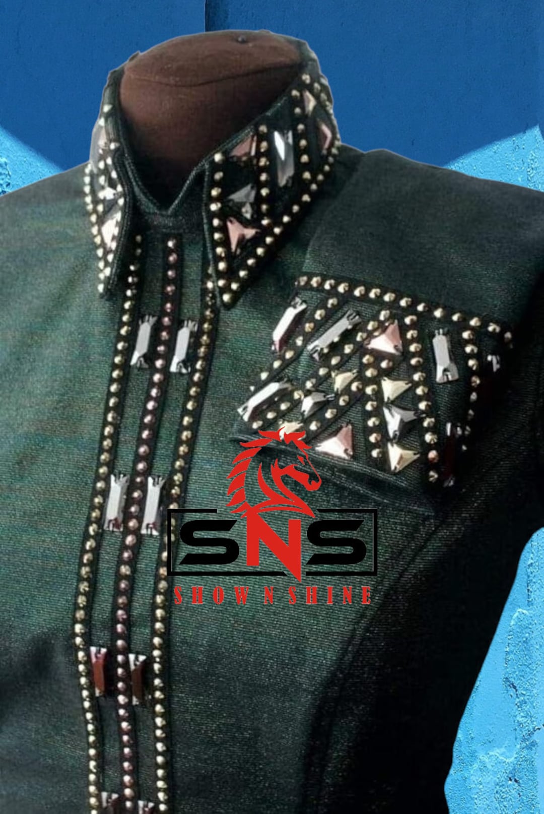 Western Showmanship Shirt - Etsy