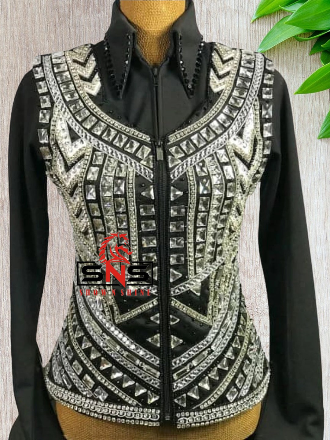 Western Rodeo Showmanship Horsemanship Show Vest - Etsy
