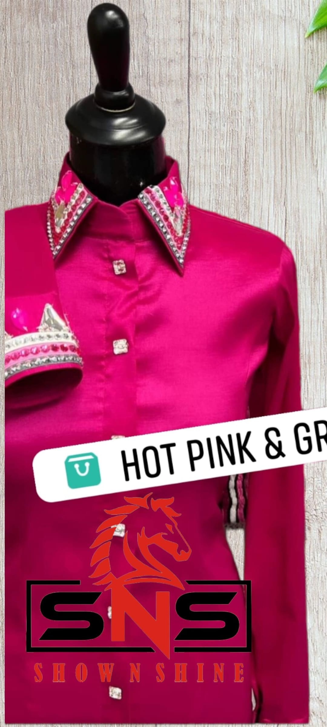 Women Western Showmanship Shirt - Etsy