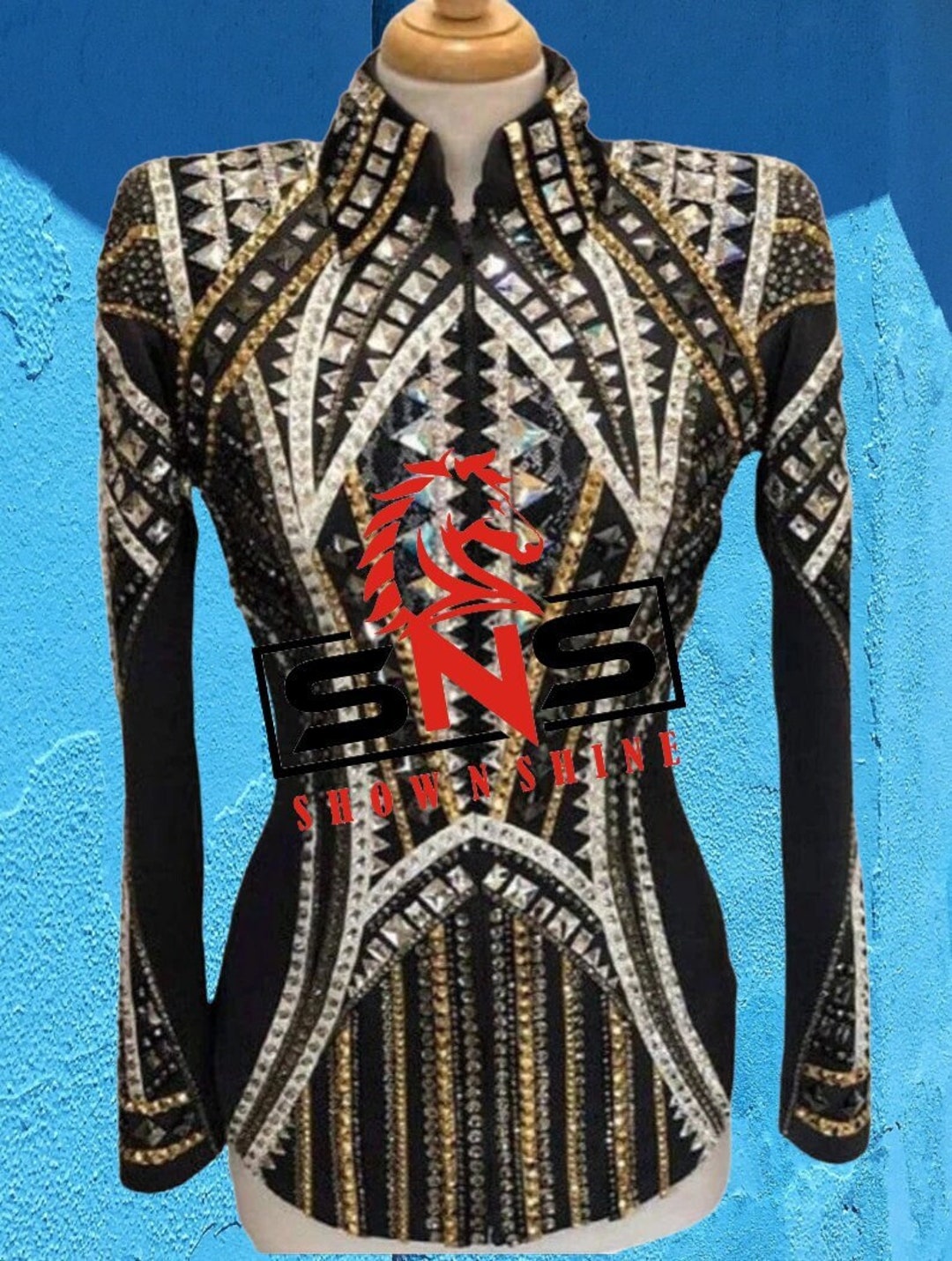 Western Rodeo Showmanship Jacket - Etsy