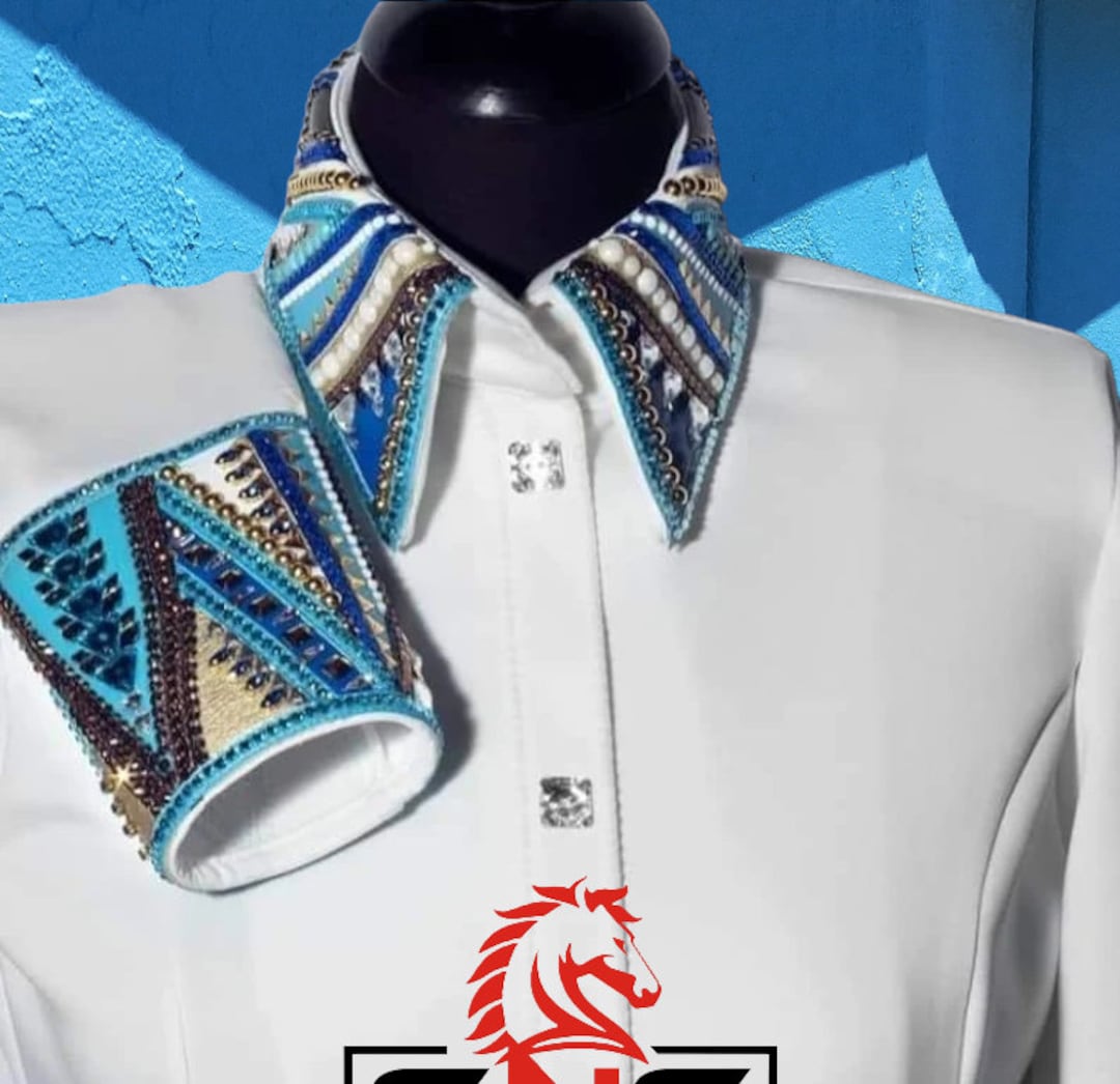 Western Custom Rodeo Queen Stretchable Lycra Show Shirt - Etsy