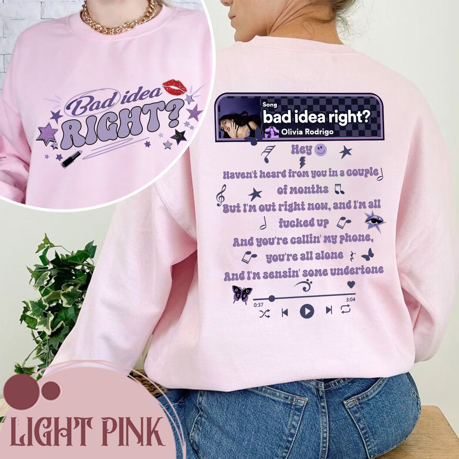 Sudadera Olivia Rodrigo Guts Álbum Nuevo, Guts Concierto 2024 Olivia ...