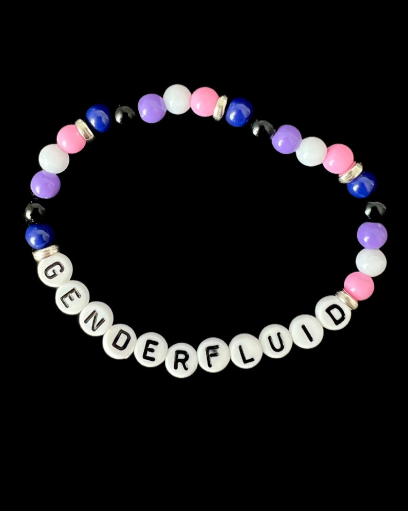 Genderfluid - Pride Inspired Bracelet - Etsy