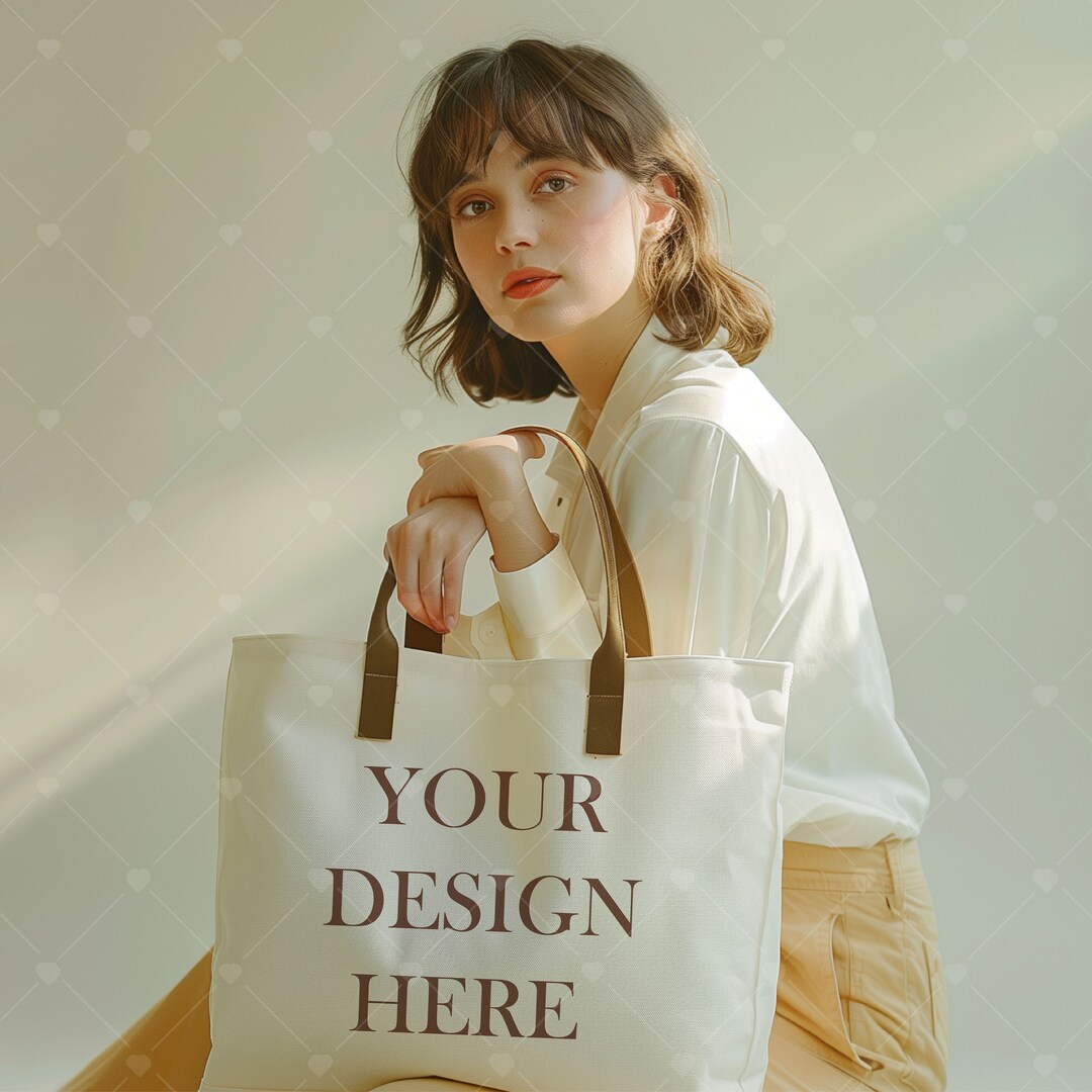 Tote Bag Mockup Shopping Bag Mockup Canvas Bag Mockup Tote Mock up Gift Mockup High-quality PNG ...
