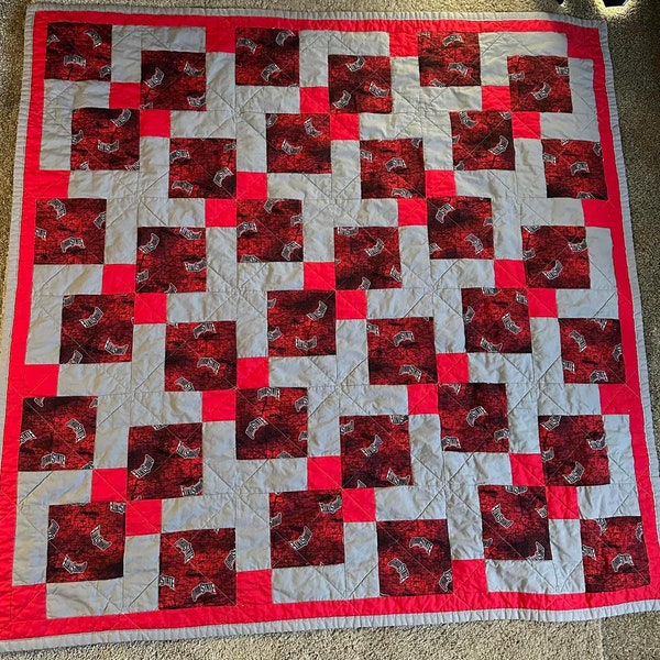 Ohio State Buckeyes Quilt - Etsy
