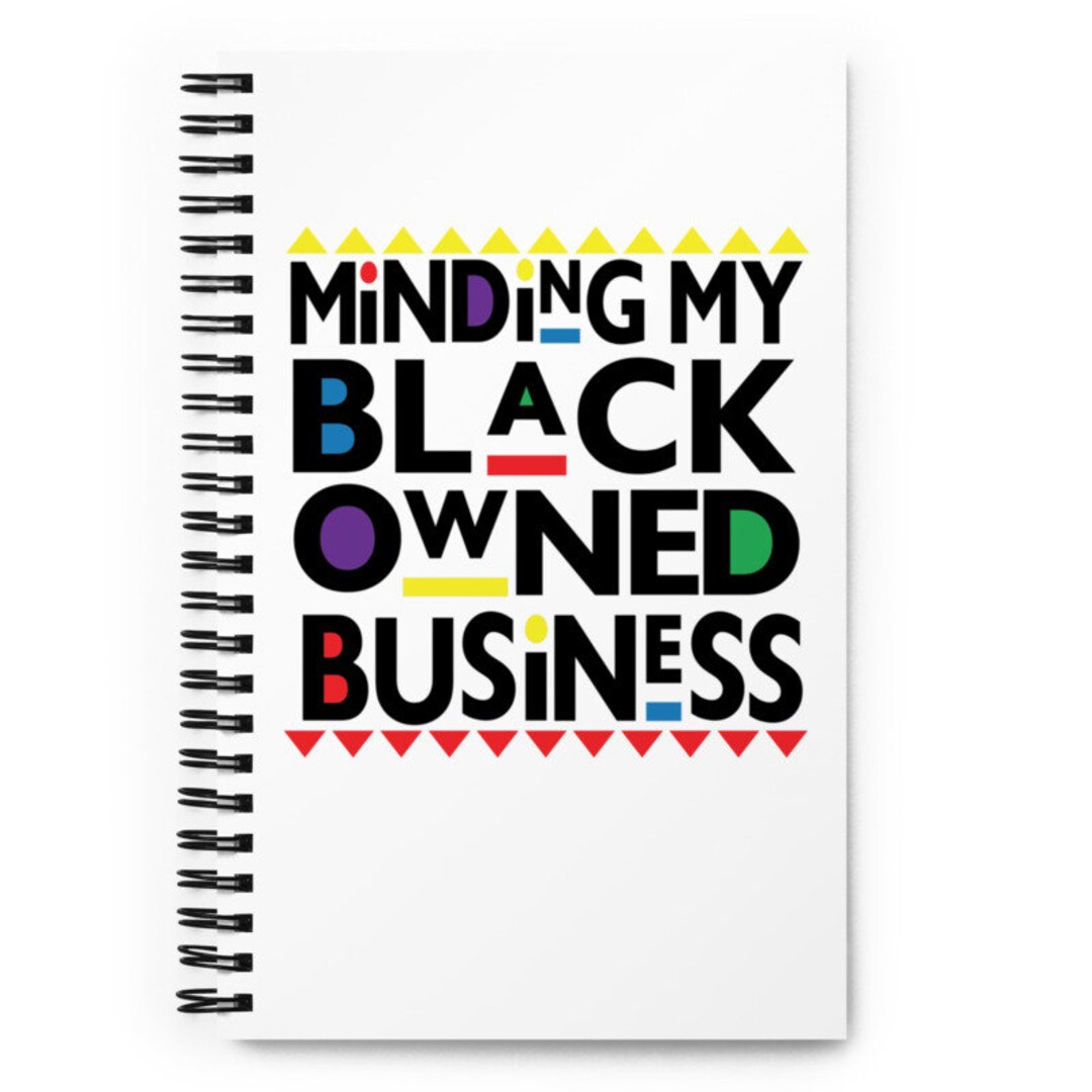 New Minding My Black Owned Business Journal / Notebook 80 Pages Lined ...