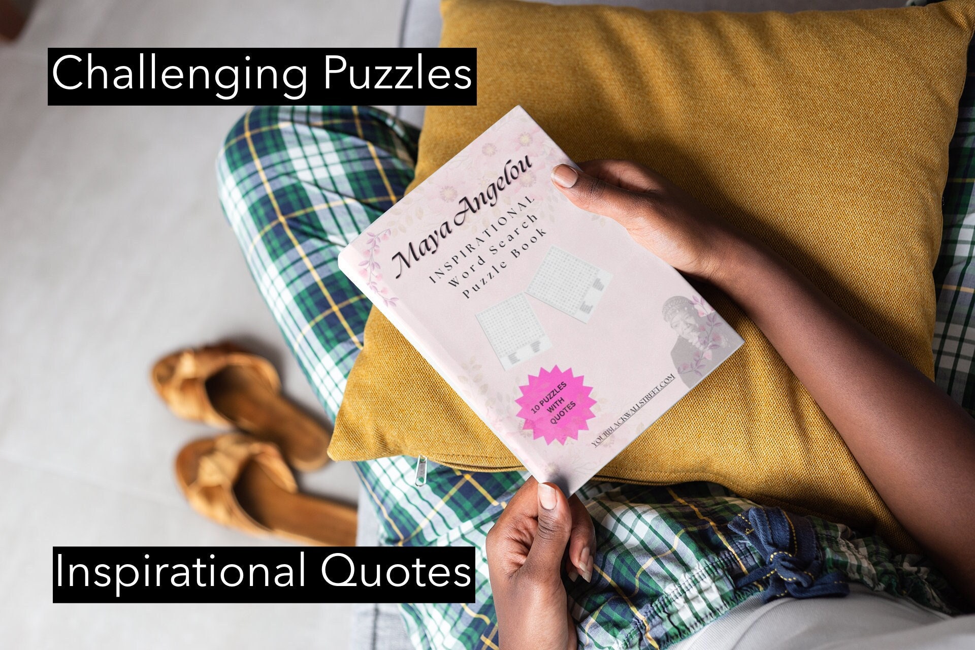 Printable Maya Angelou Quotes Word Search Puzzle Book | Inspirational ...
