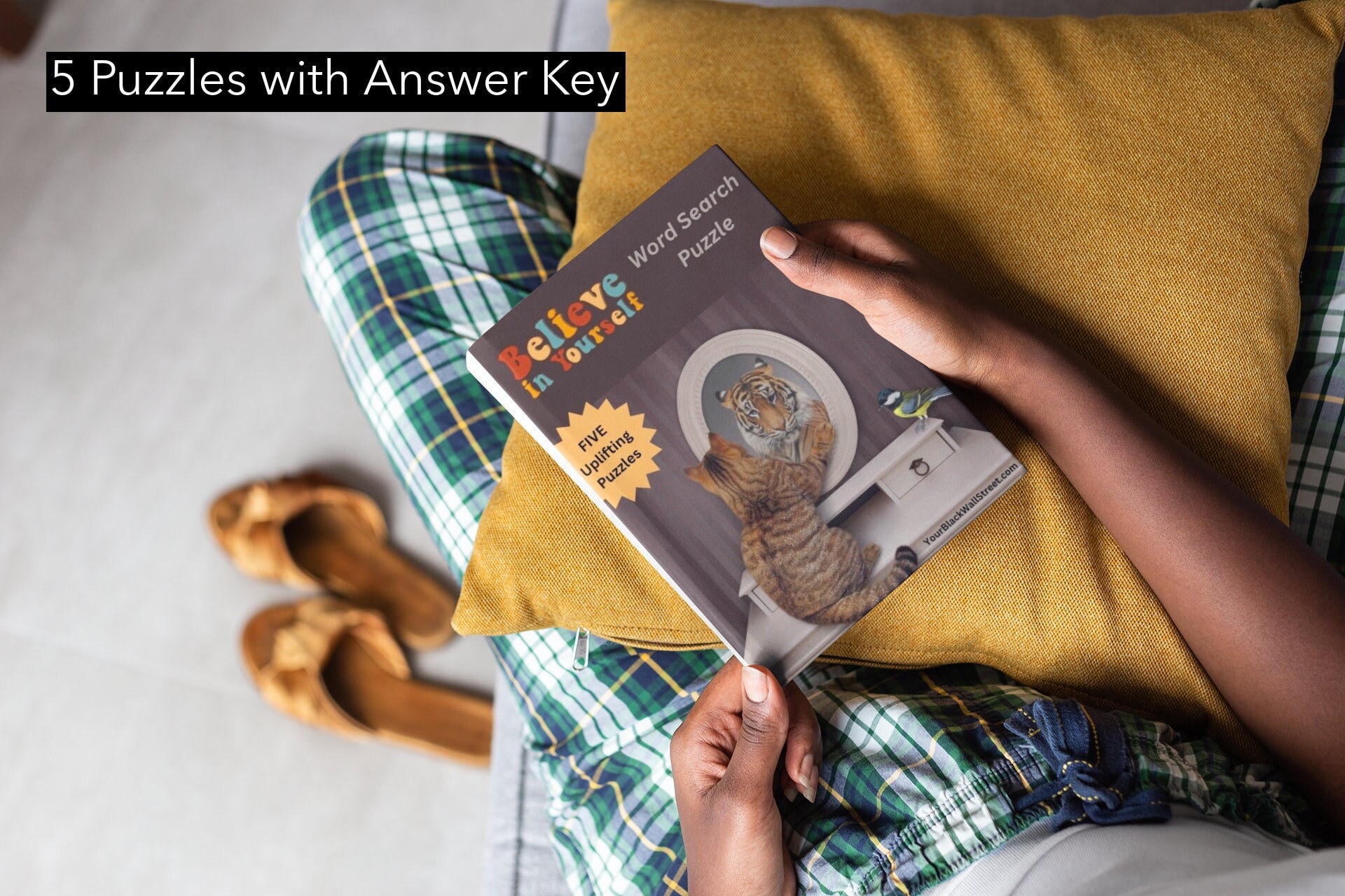 Printable Mindfulness Word Search Puzzle Book Believe in Yourself 5 ...