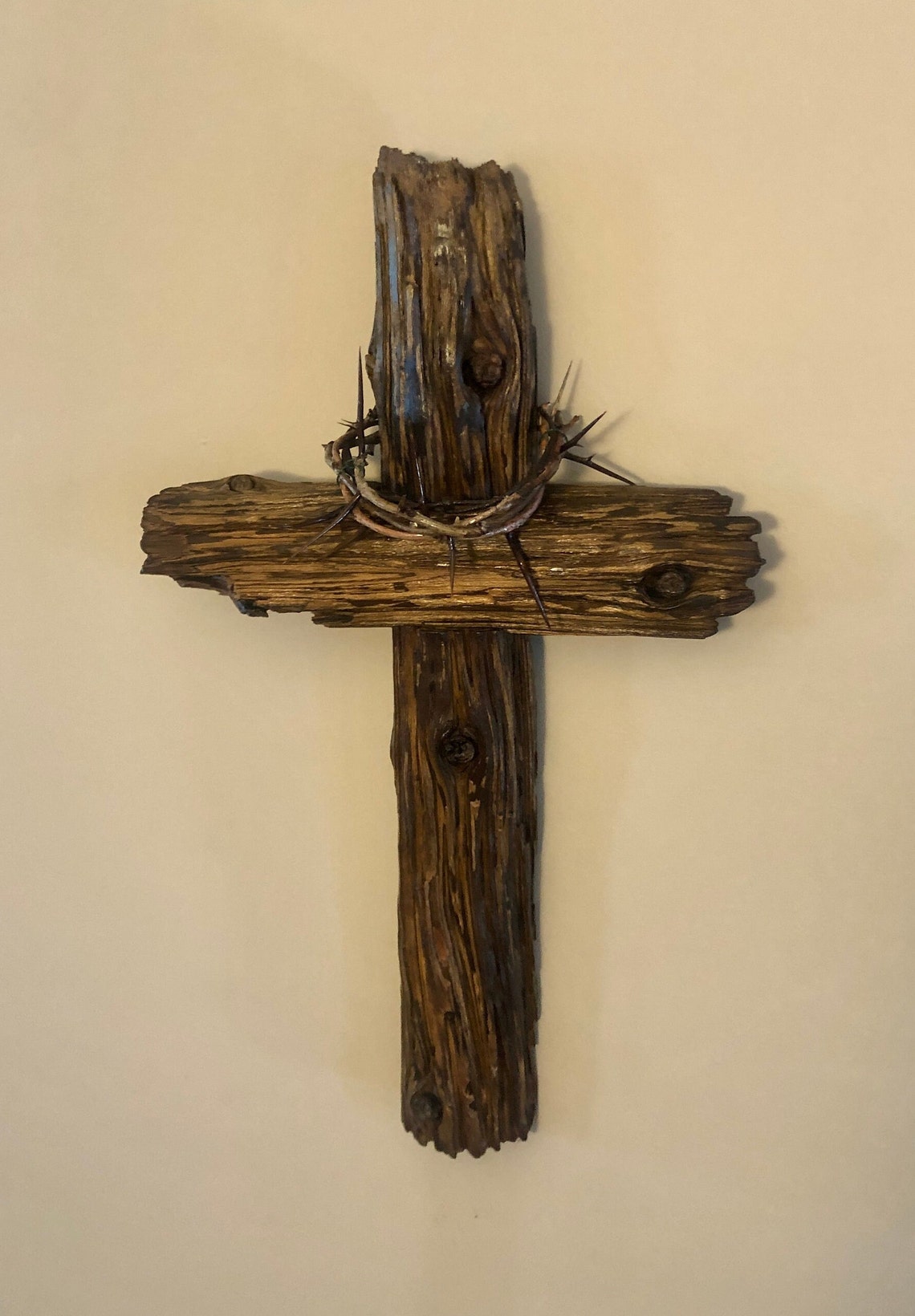 Beautiful Handmade Old Rugged Cross - Etsy