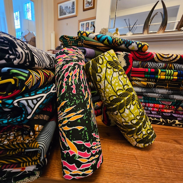 African Wax Fabric - Etsy