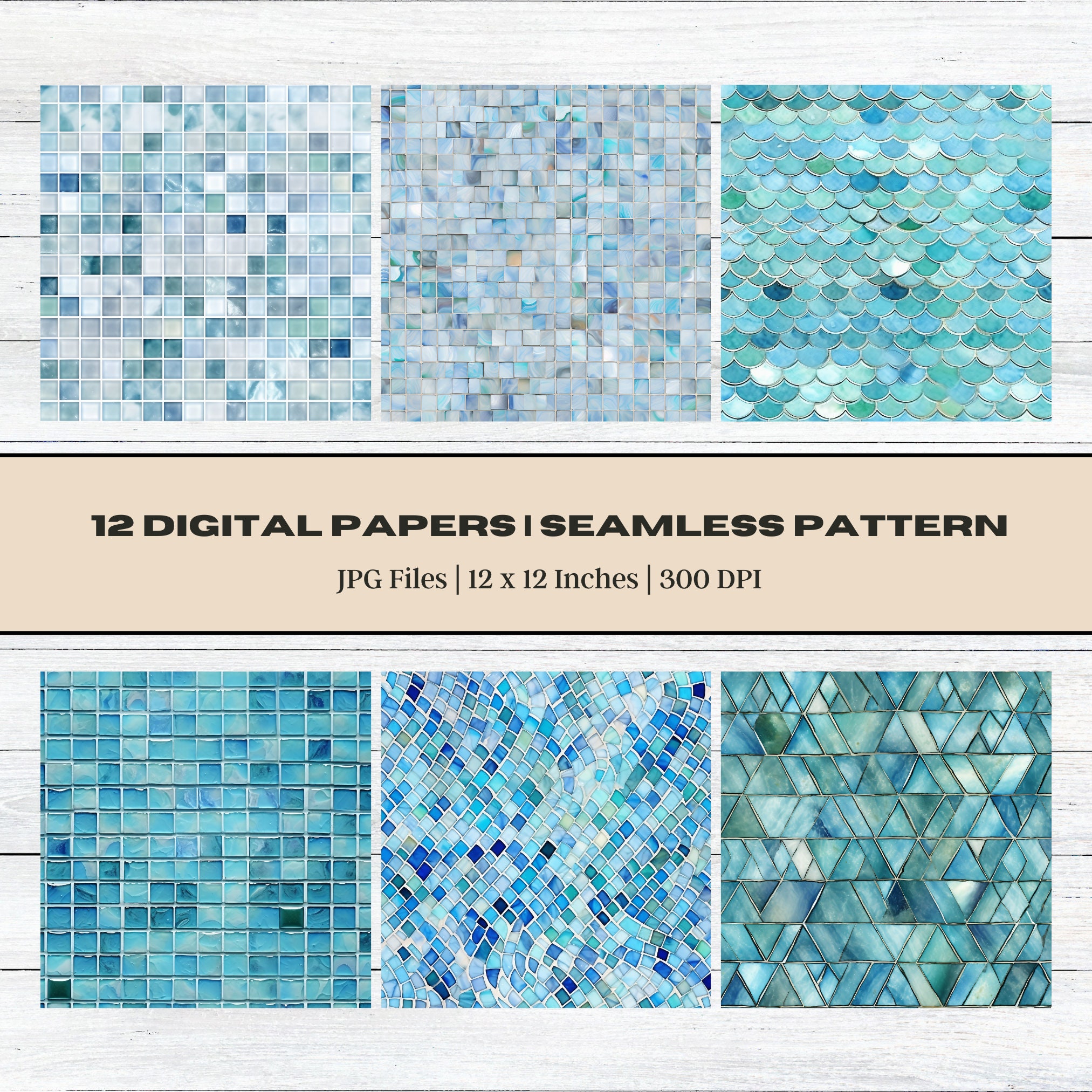 12 Stained Glass Digital Paper, Stained Glass Patterns, Stained Glass ...
