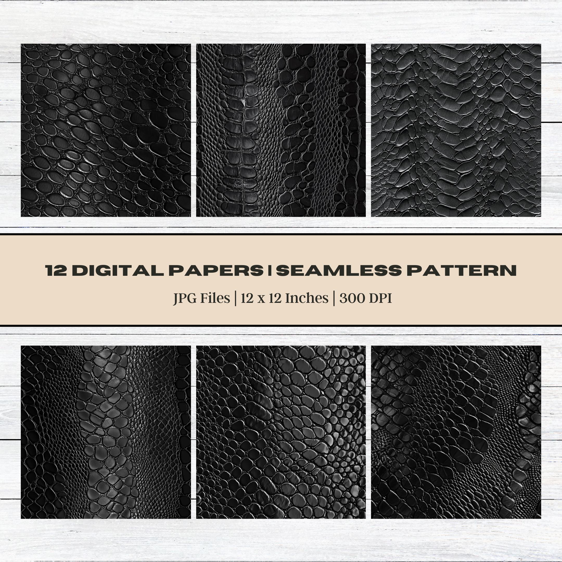 12 Snake Skin Digital Paper, Leather Pattern, Snake Skin Textures ...