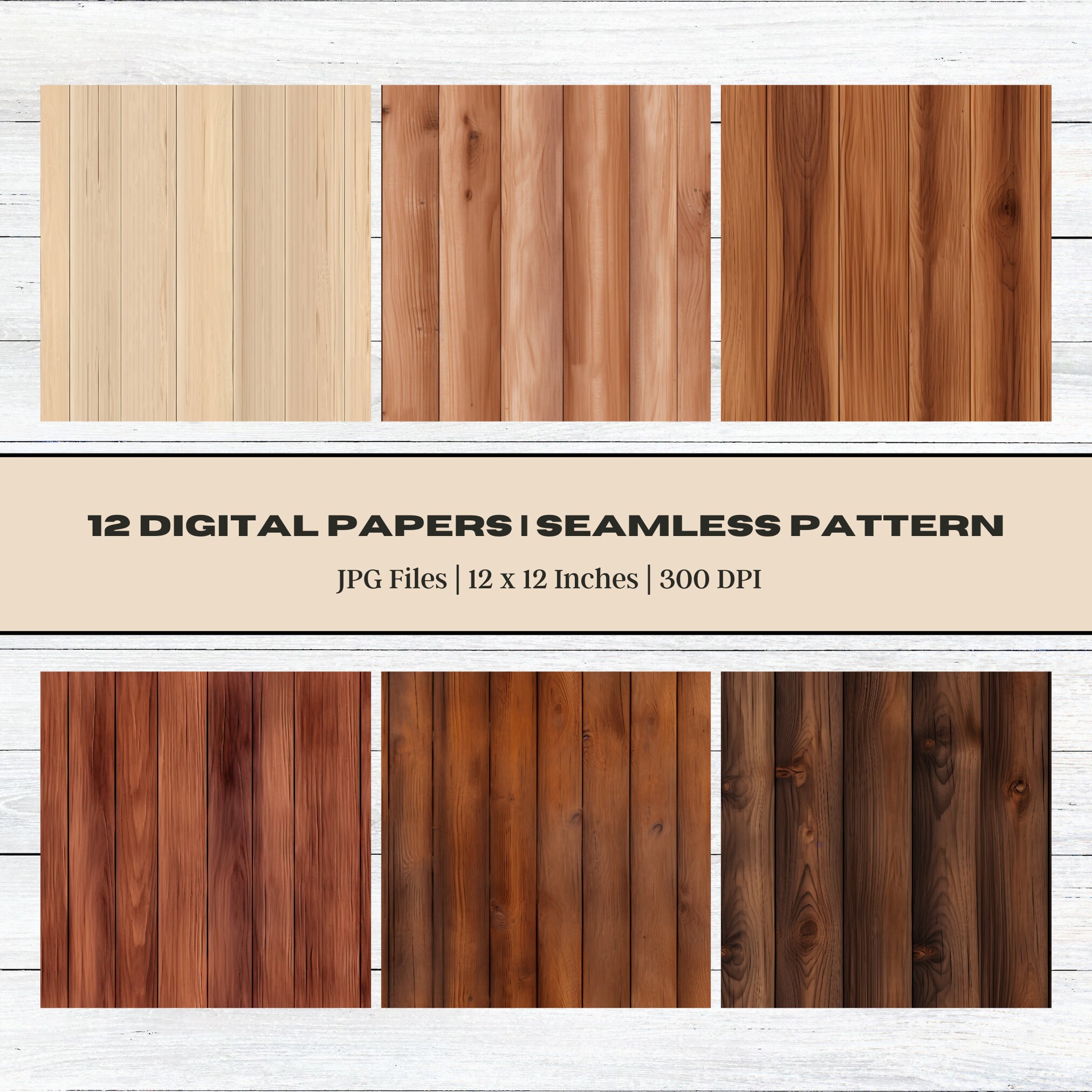 Noble Wood Digital Paper, Seamless Wood Texture (digital Download) - Etsy