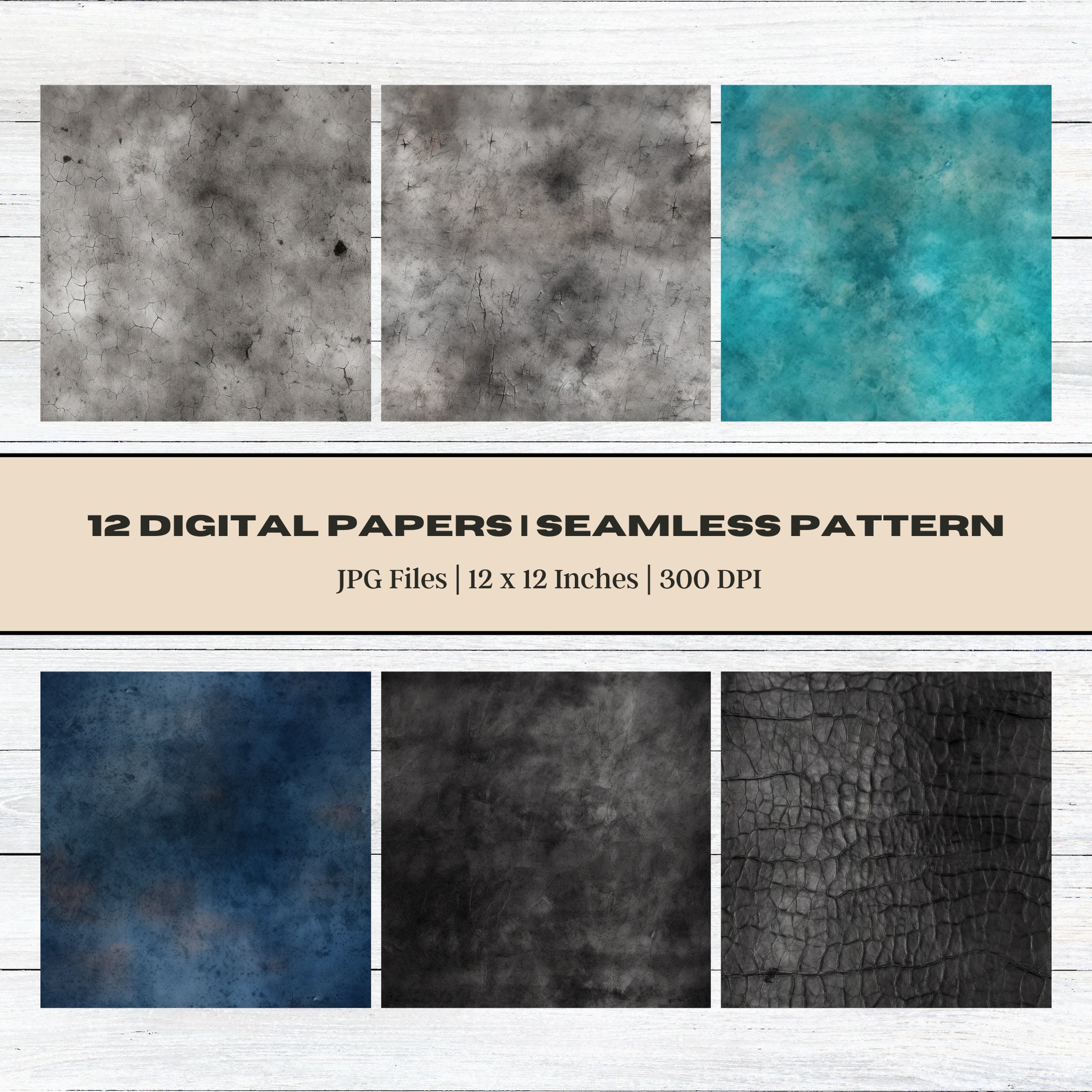 12 Distressed Leather Digital Paper, Leather Pattern, Western Leather ...