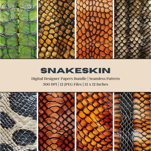 Snakeskin - Etsy