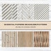 12 Wood Slat Accent Wall Digital Paper, Wood Slat Wall, Wood Wall Decor ...