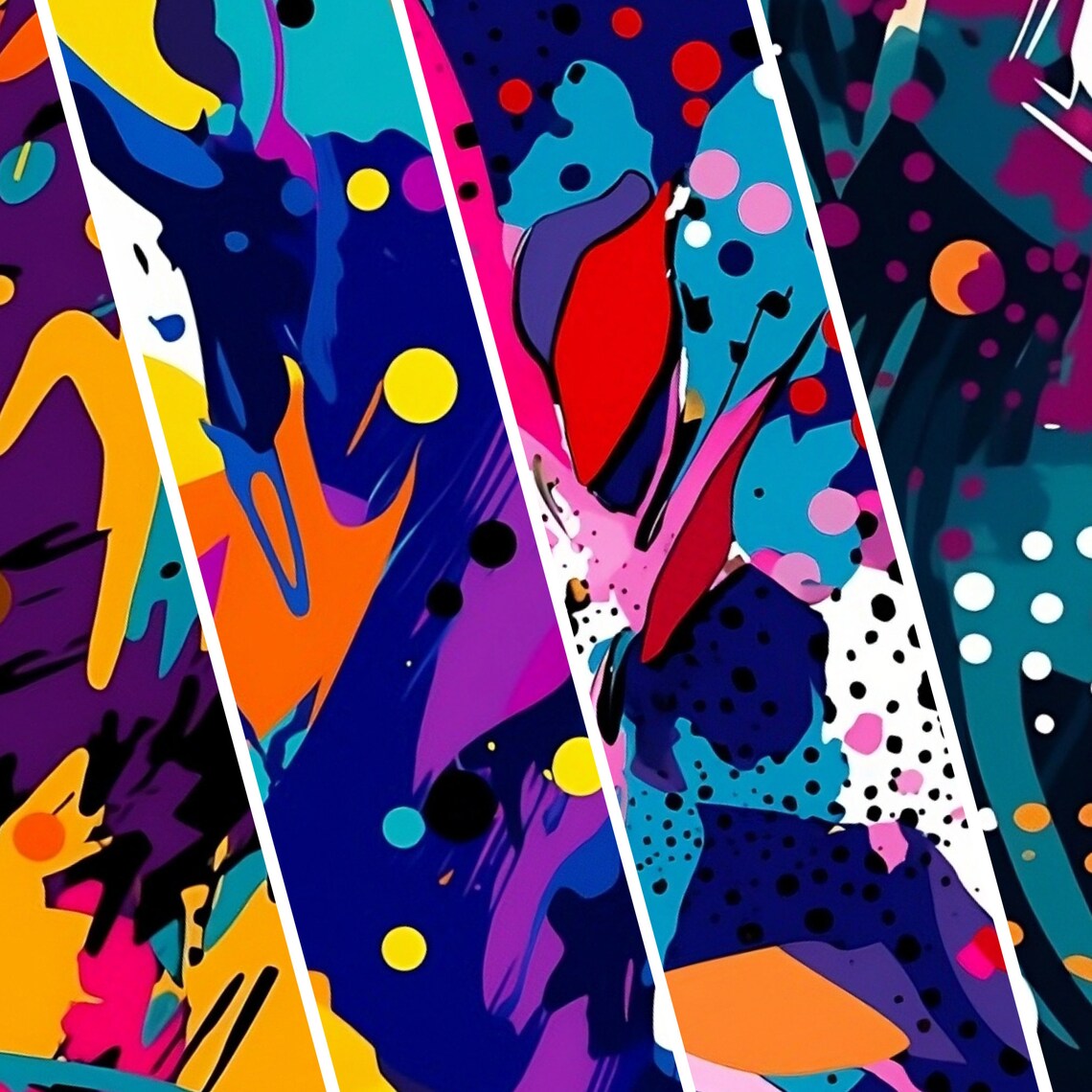 12 Graffiti Funk Seamless Patterns Graffiti Seamless - Etsy