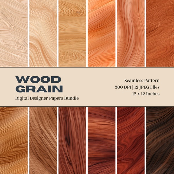 Wood Grain Paper - Etsy