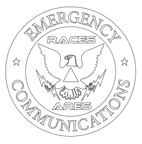 RACES Logo ARRL ARES Amateur Ham Radio Car Window Decal Sticker - Etsy