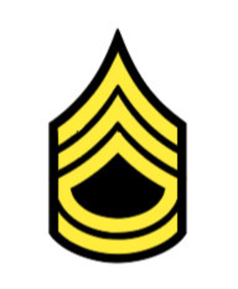 US Army Enlisted Rank Insignia Decal Sticker Vinyl - Etsy Australia