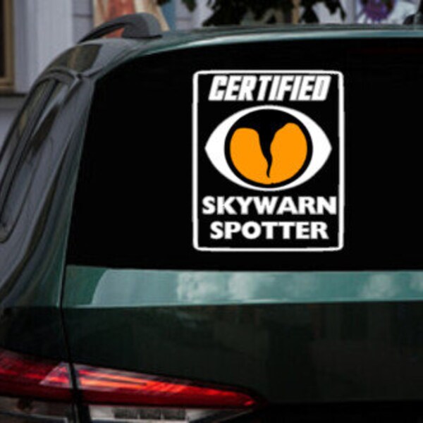 Tornado Window Decal - Etsy