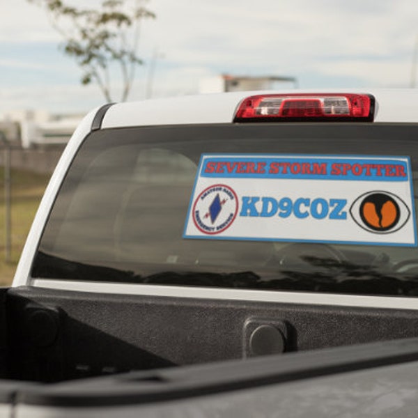 Storm Chaser Car Decal - Etsy