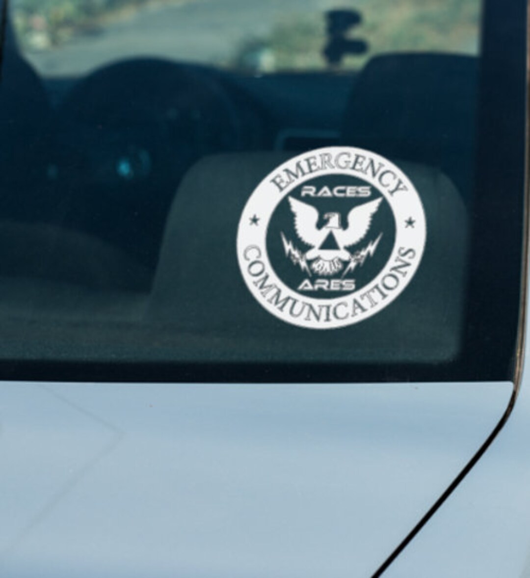RACES Logo ARRL ARES Amateur Ham Radio Car Window Decal Sticker - Etsy