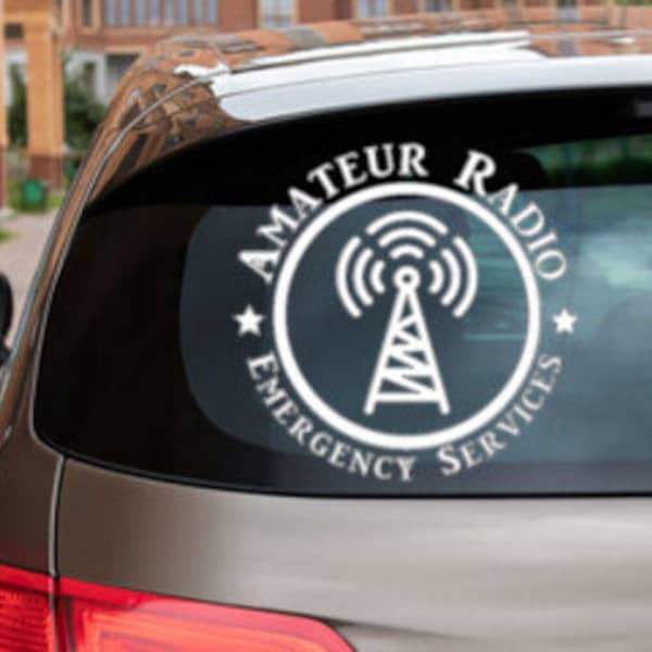 Amateur Radio Decal - Etsy