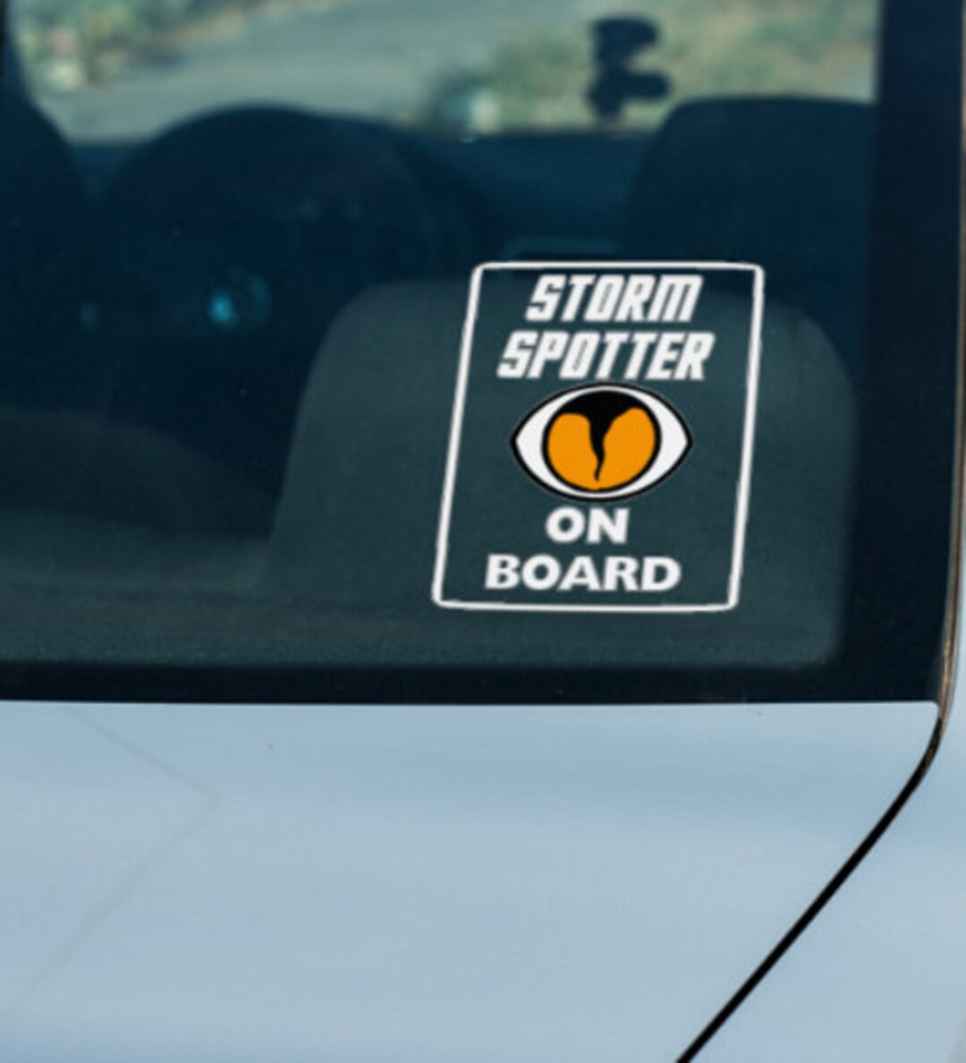 Storm Spotter on Board Skywarn Car Window Decal Sticker - Etsy