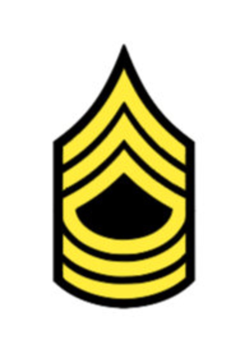 US Army Enlisted Rank Insignia Decal Sticker Vinyl - Etsy Israel