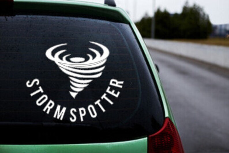 Tornado Storm Spotter ARRL ARES Ham Radio Car Window Decal Sticker ...