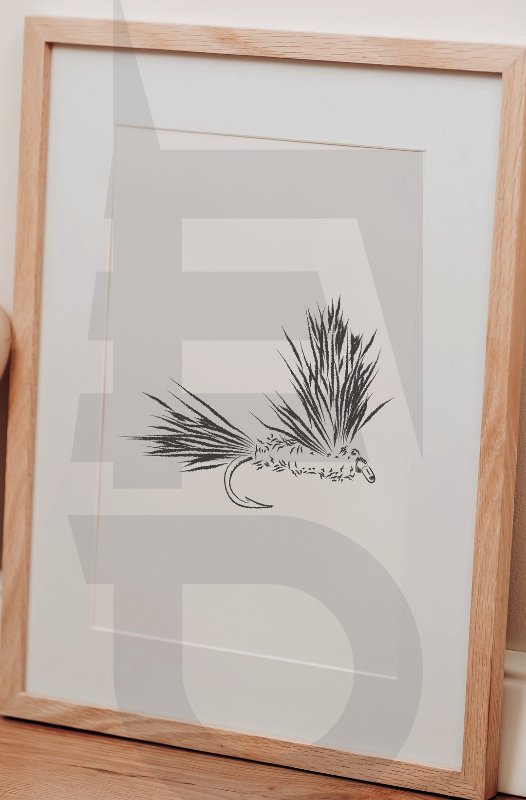 Haystack Dry Fly - Fly Tying - Illustration - Fly Fishing Print ...