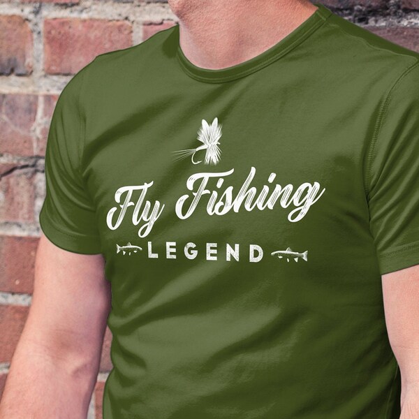 Fly Fishing Tshirt - Etsy