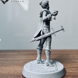 Vampire Bride 32mm 3D Printed Miniature Curse of Strahd 3D Printed ...