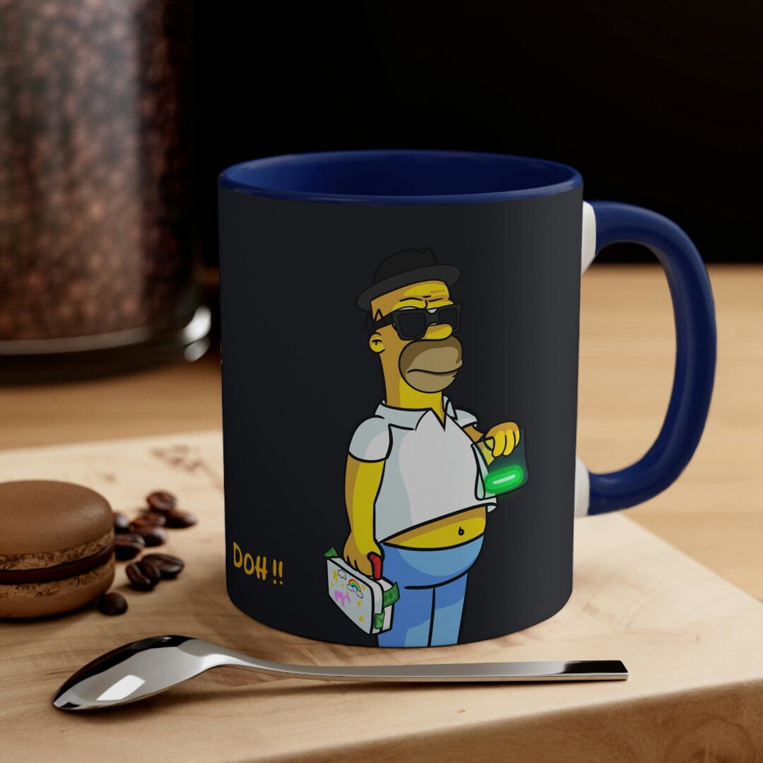 Homer Simpson Mug | the Simpsons Mug | Breaking Bad Mug | Simpsons Gift ...