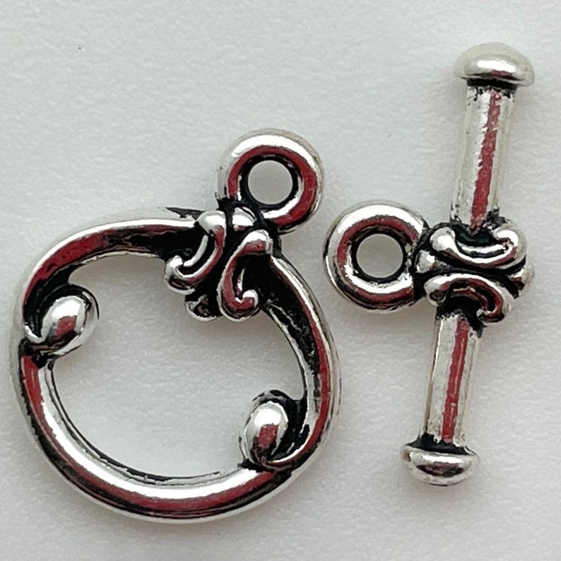 Tierracast Classic Toggle Clasp Set Bracelet and Necklace Closure ...