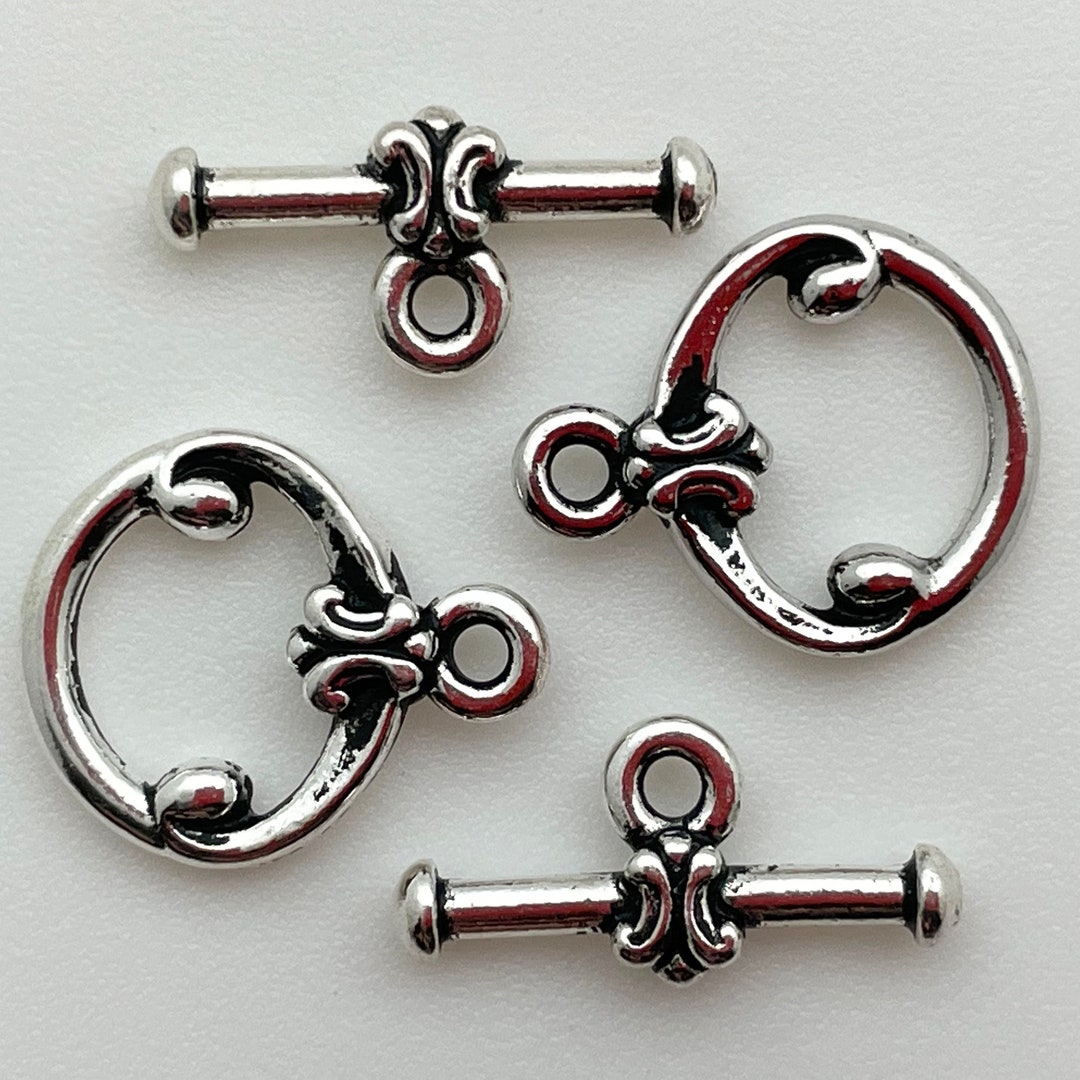 Tierracast Classic Toggle Clasp Set Bracelet and Necklace Closure ...