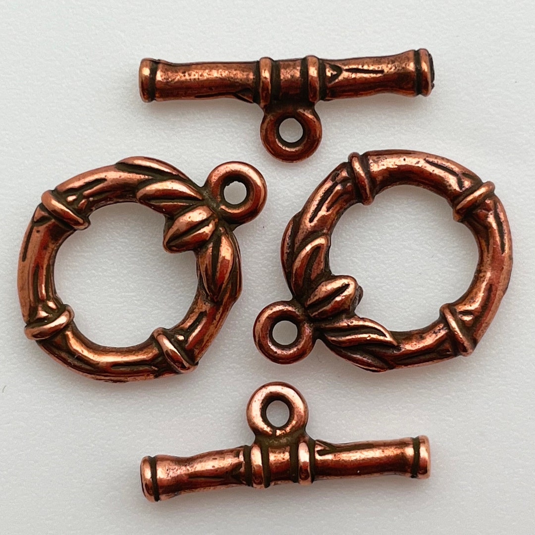 Tierracast Bamboo Toggle Clasp Set Bracelet and Necklace Closure ...