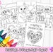 Mothers Day Coloring, Mothers Day Coloring for Kids, Easy Coloring ...