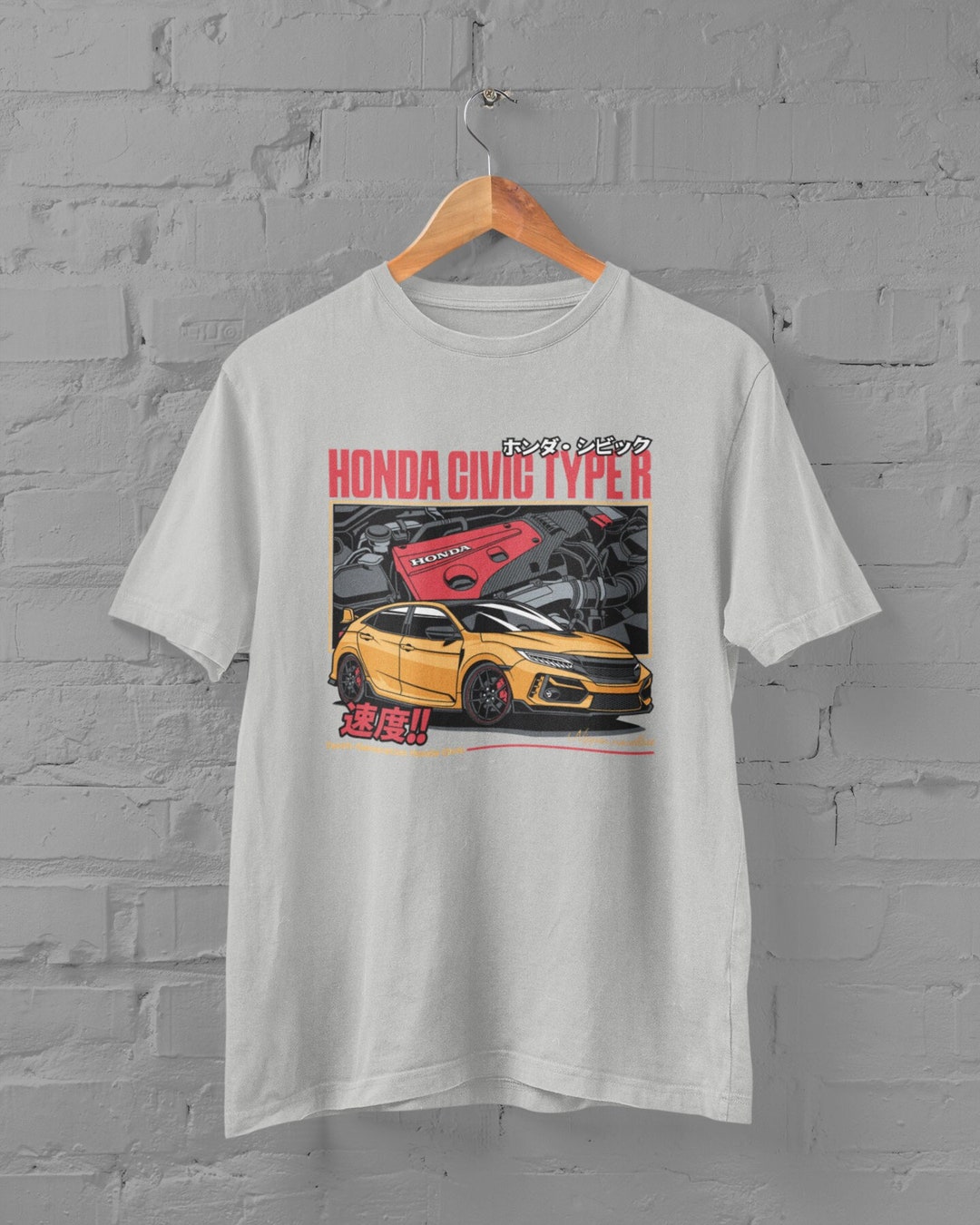 Honda Civic Type R Shirt - Etsy
