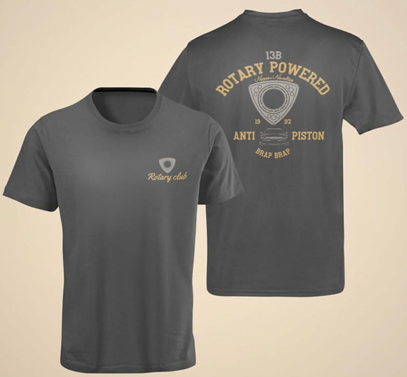 Rotary Powered Rx7 Shirt - Etsy