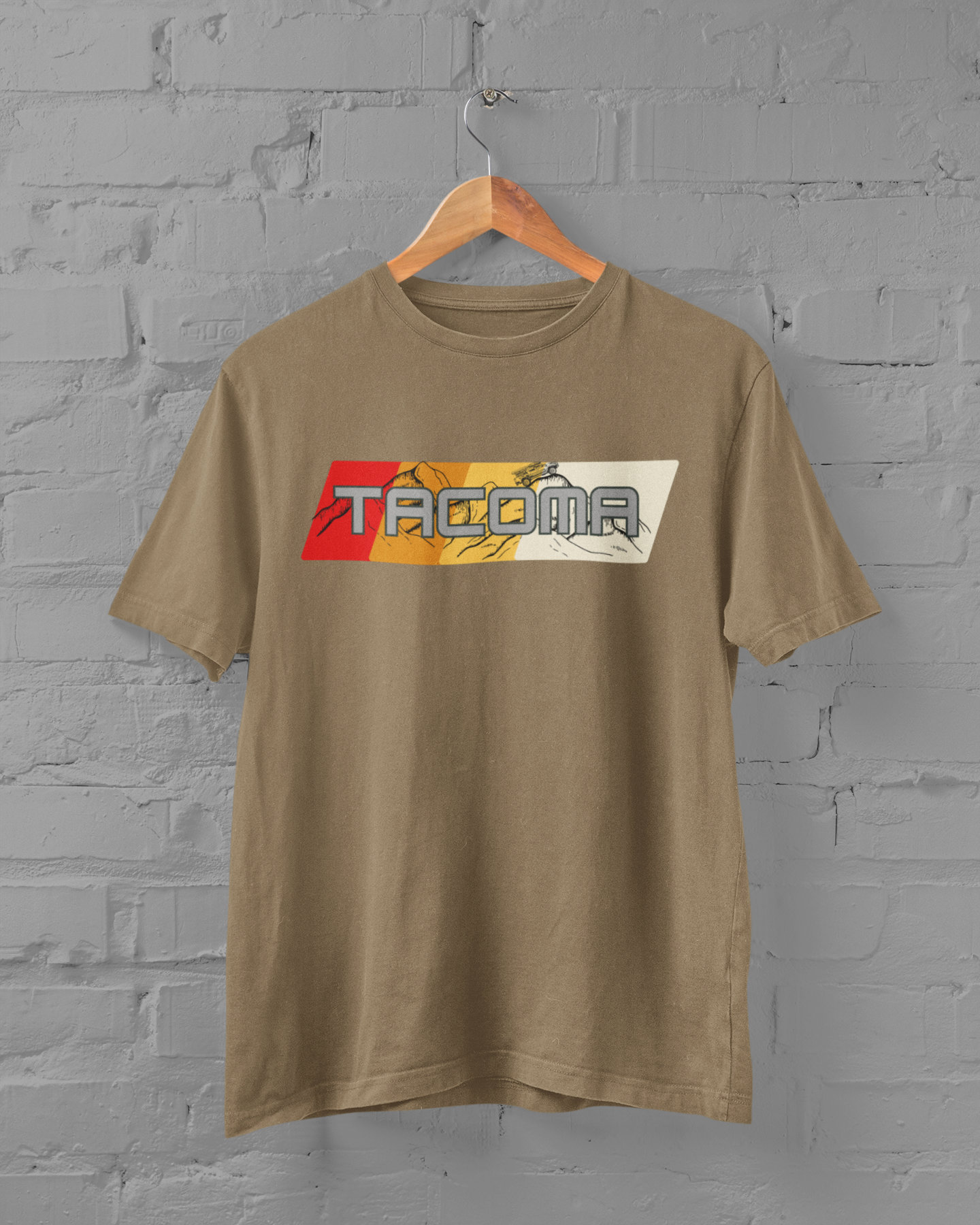 Tacoma Retro Colors Shirt - Etsy