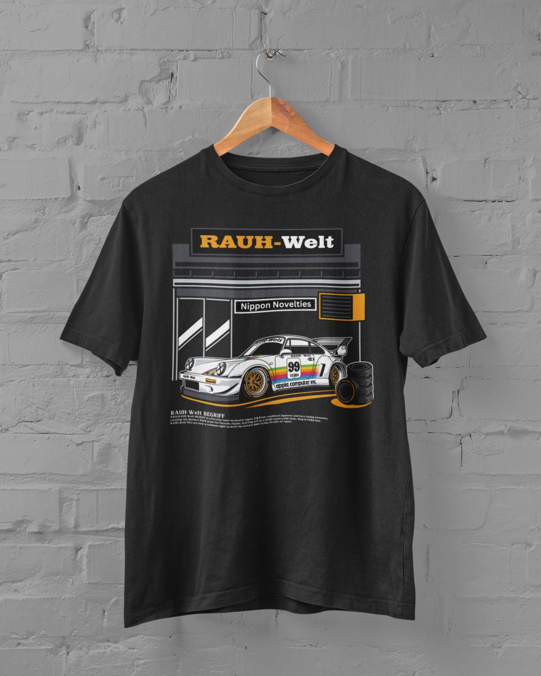 Porsche (RWB) Rauh Welt Begriff Shirt - Etsy