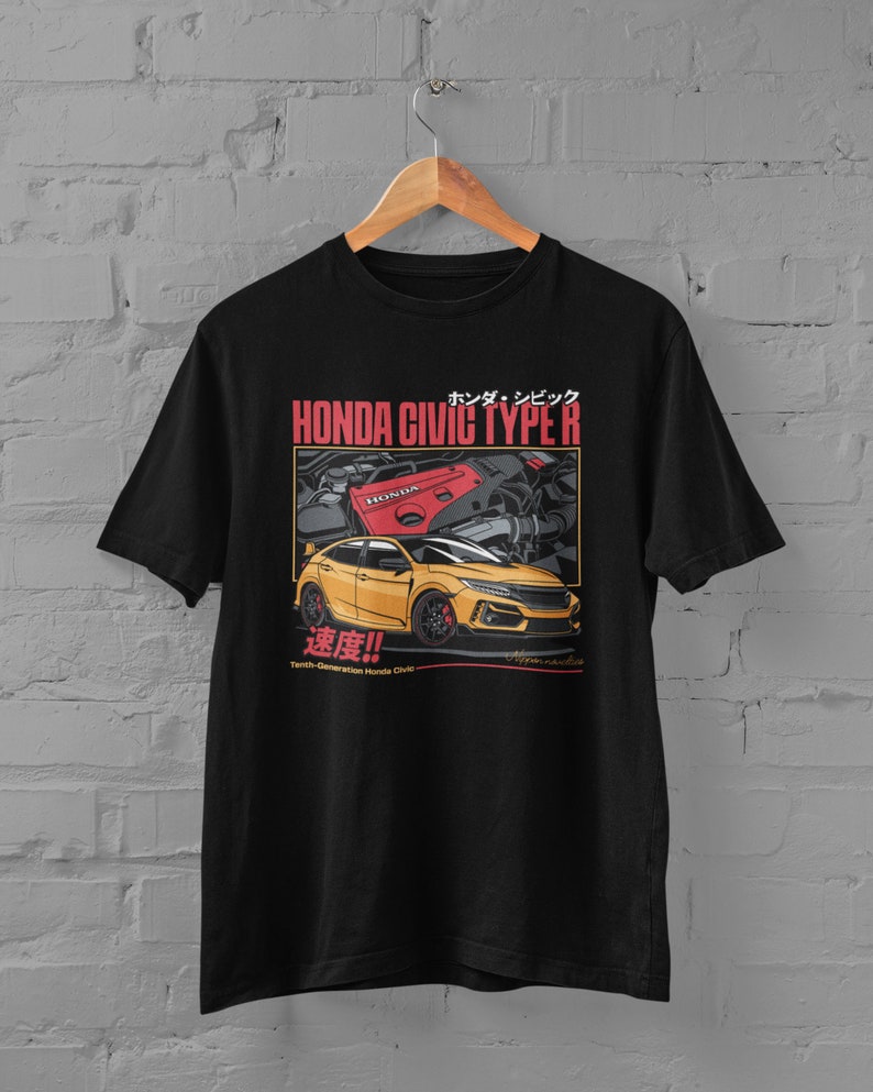 Honda Civic Type R Shirt - Etsy