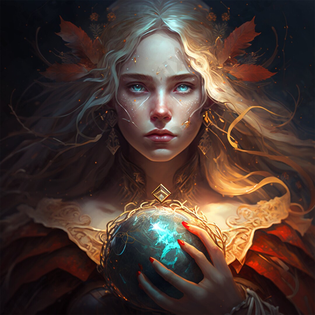 Autumn Goddess Digital Download - Etsy