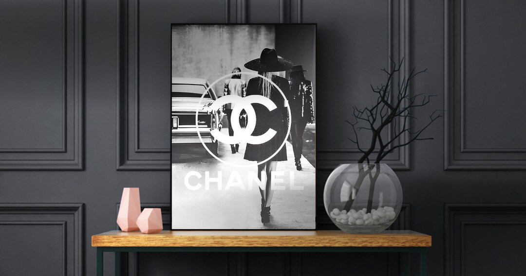 Coco Chanel Prints Fashion Prints Wall Art Art Deco - Etsy UK