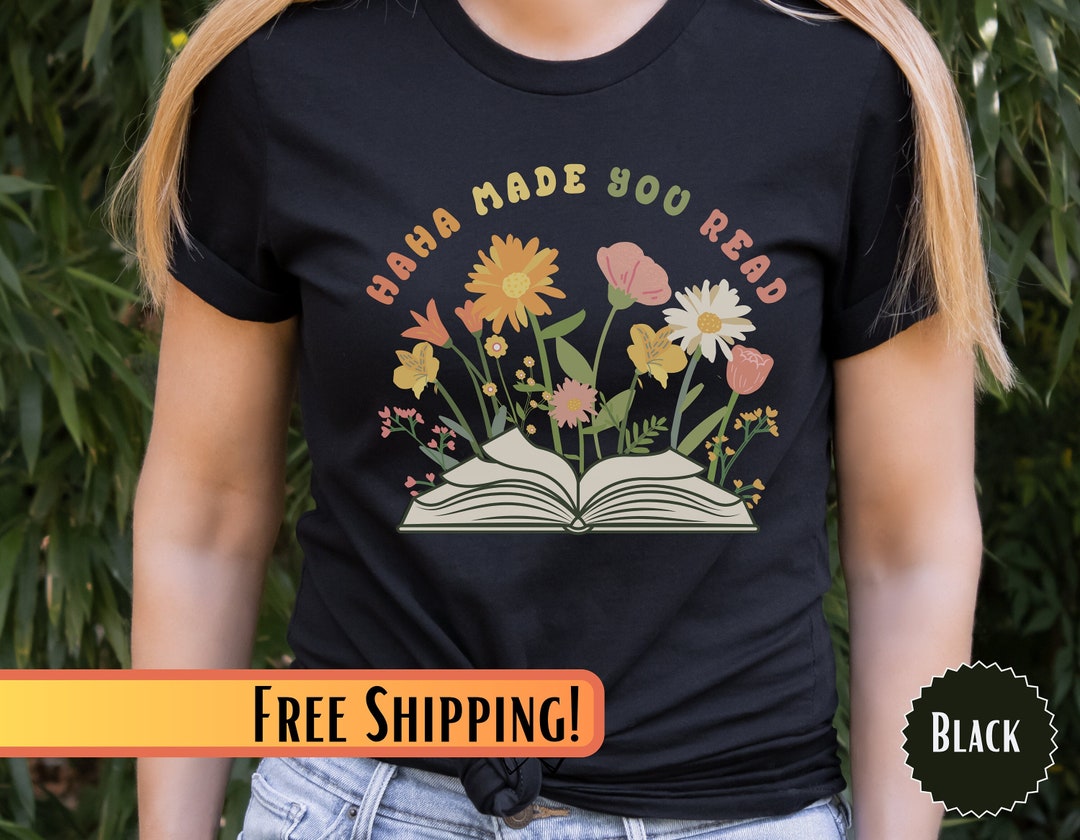 Funny Reading Teacher Shirt English Teacher Gift Librarian Shirt Ha Ha ...