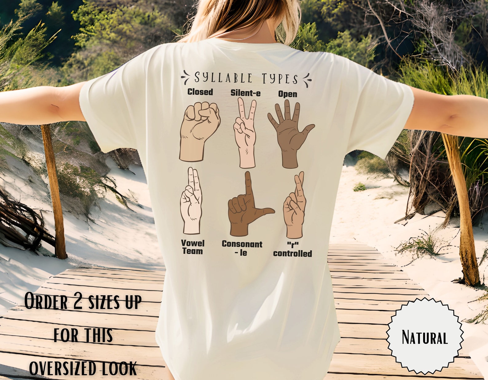 Reading Teacher Shirt Syllable Types Shirt First Grade Teacher Syllable ...